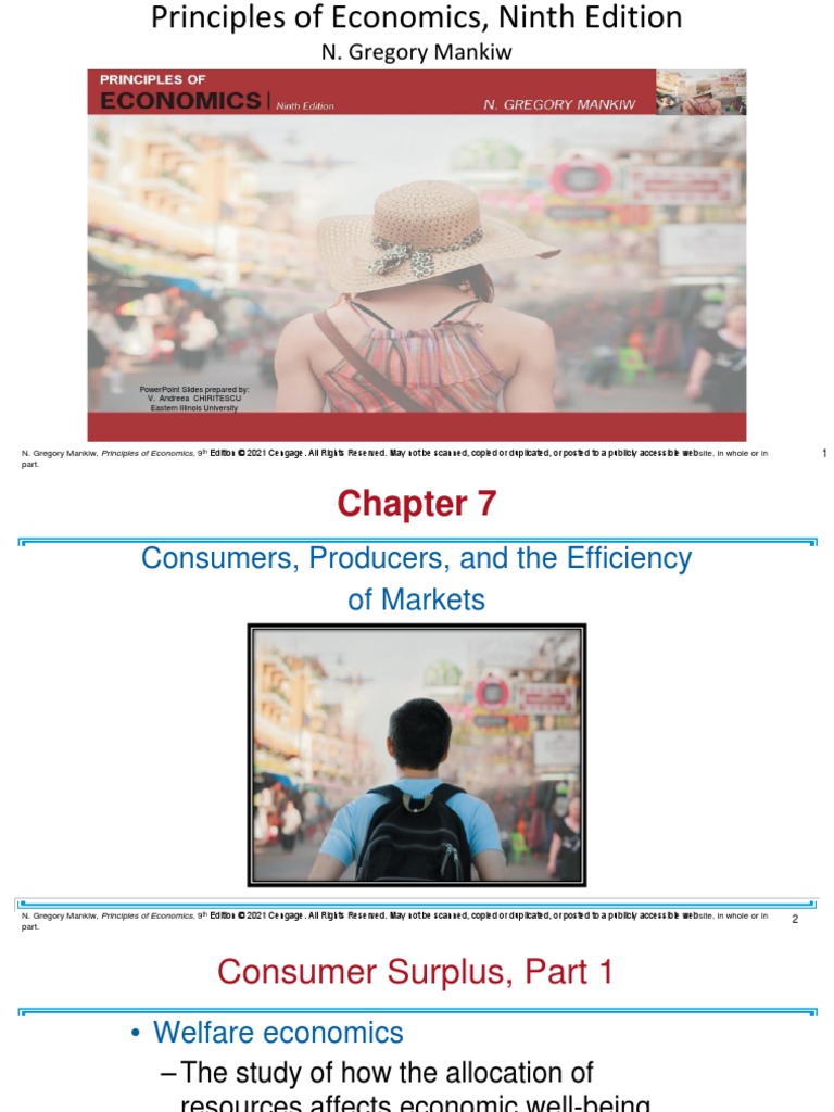 Chapter 07 Consumers, Producers, and The Efficiency of Markets | PDF ...