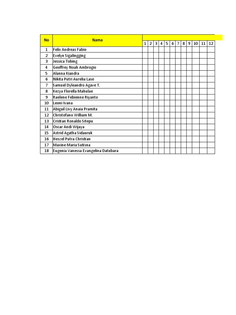 List of Names for June Events | PDF | Travel