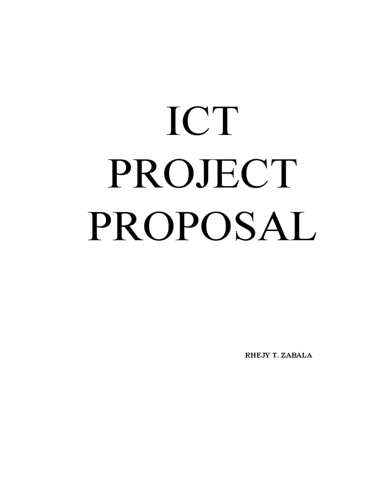 ICT Job Seminar Proposal | PDF | Economies | Business