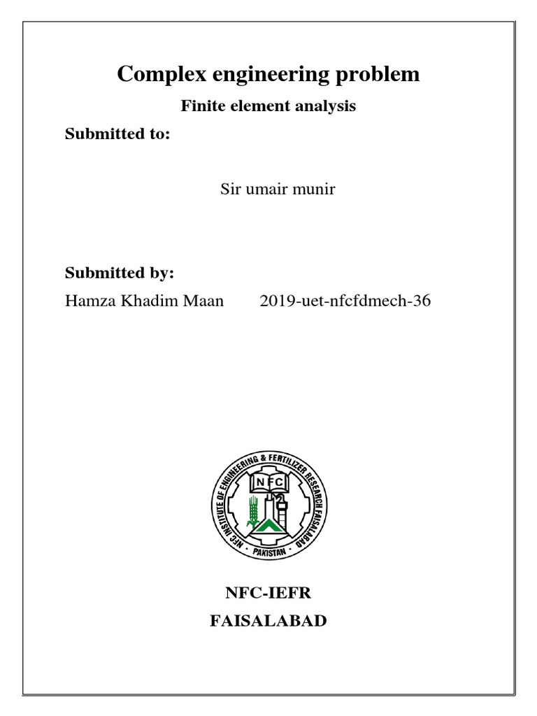 FEA CEP File | PDF | Science & Mathematics | Computers