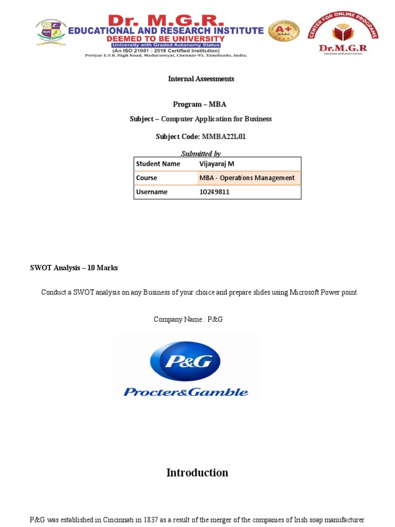 Assignment 1 - Computer Application For Business | PDF | Finance ...