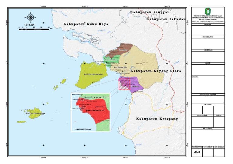 Peta Administrasi KKU | PDF