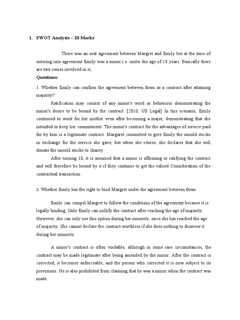 Assignment 1 - Business - Legislations - Swot - Analysis | PDF