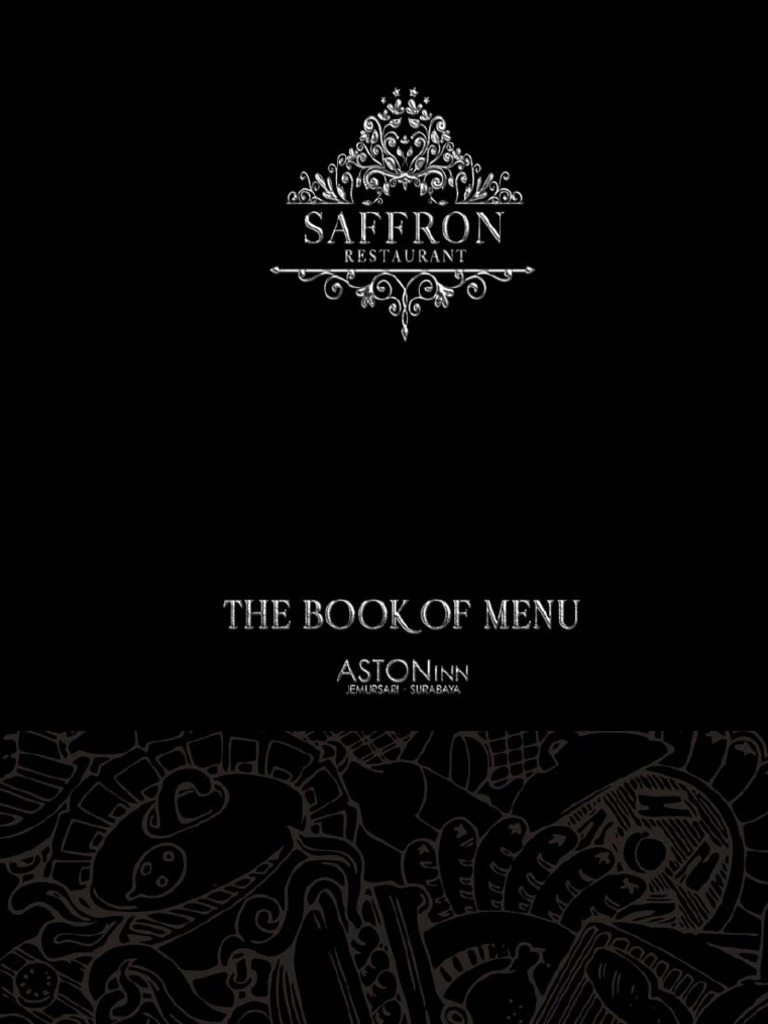Menu Saffron | PDF