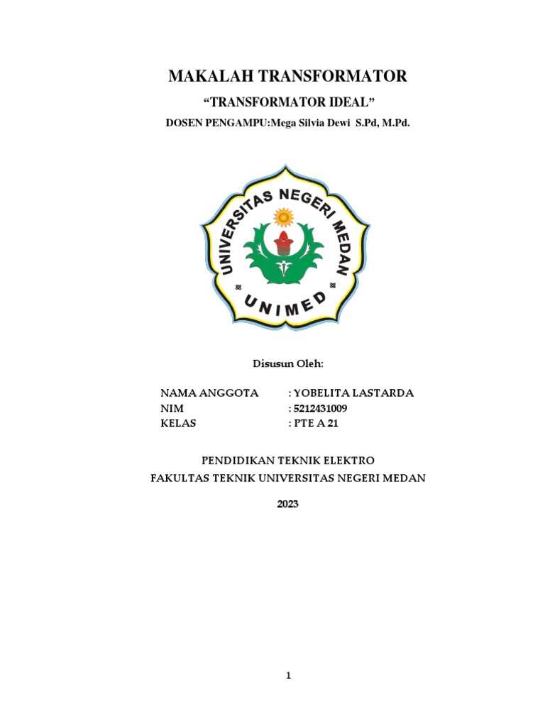 Transformator Ideal: Konsep dan Rangkaian | PDF | Teknologi & Rekayasa