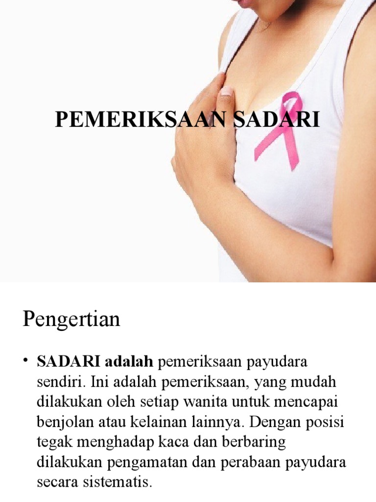 Pemeriksaan Sadari | PDF