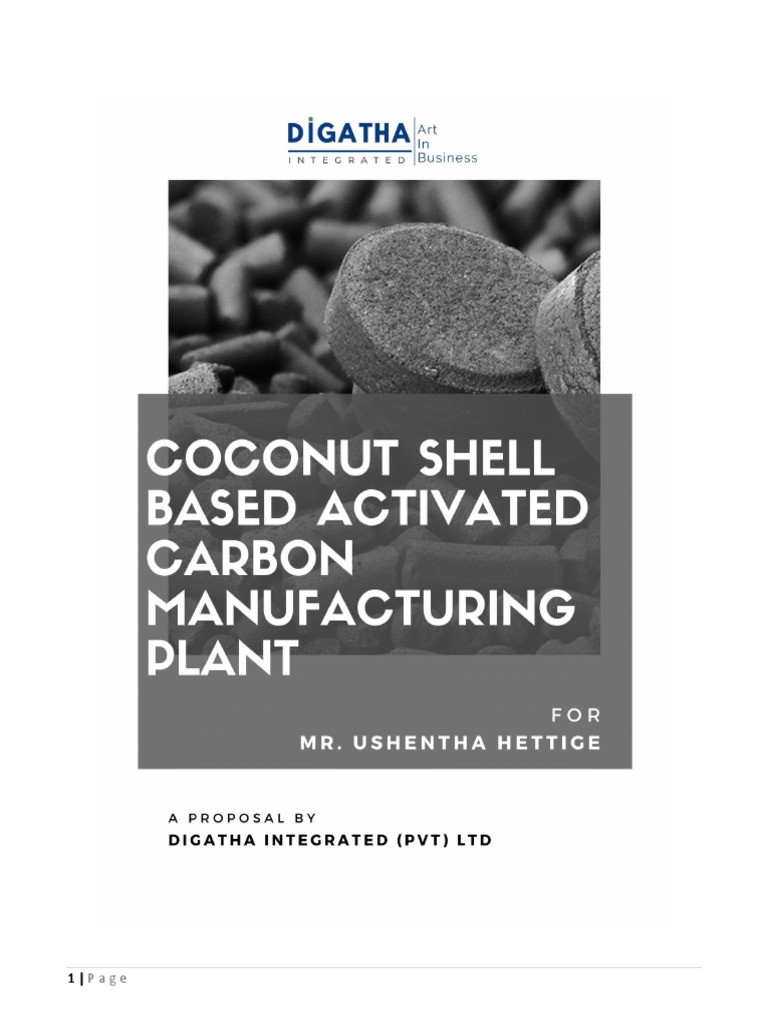 Activated CARBON - Project Proposal FINAL | PDF | Adsorption | Water