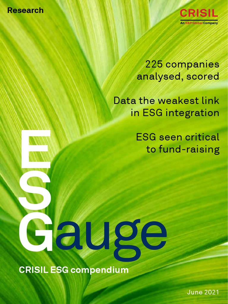 Crisil Esg India Leadership Summit 2021 Report Unlocked | PDF | Stock ...
