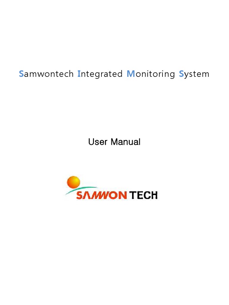 SIMS - User Manual (Eng) - Humidity Chamber | Download Free PDF | Window (Computing) | Menu ...