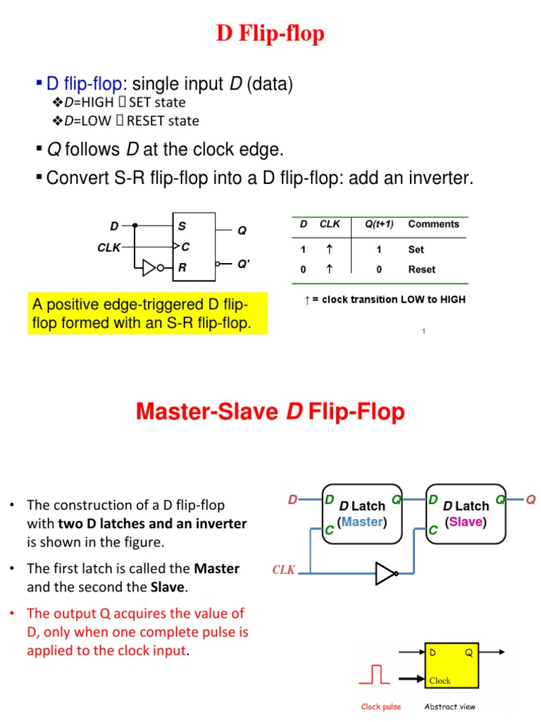 Chapter 5 B - DLD (Dr. Nauman) | PDF | Electronics | Applied Mathematics