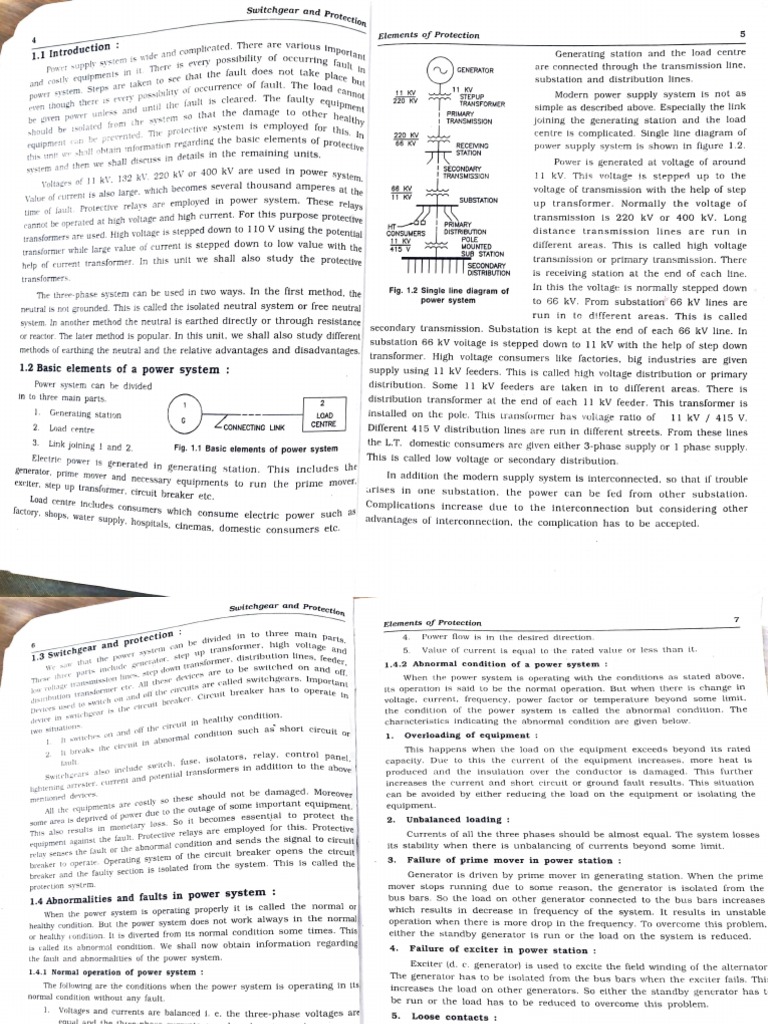 SGP Unit 1 | PDF | Electric Power Distribution | Electrical Substation