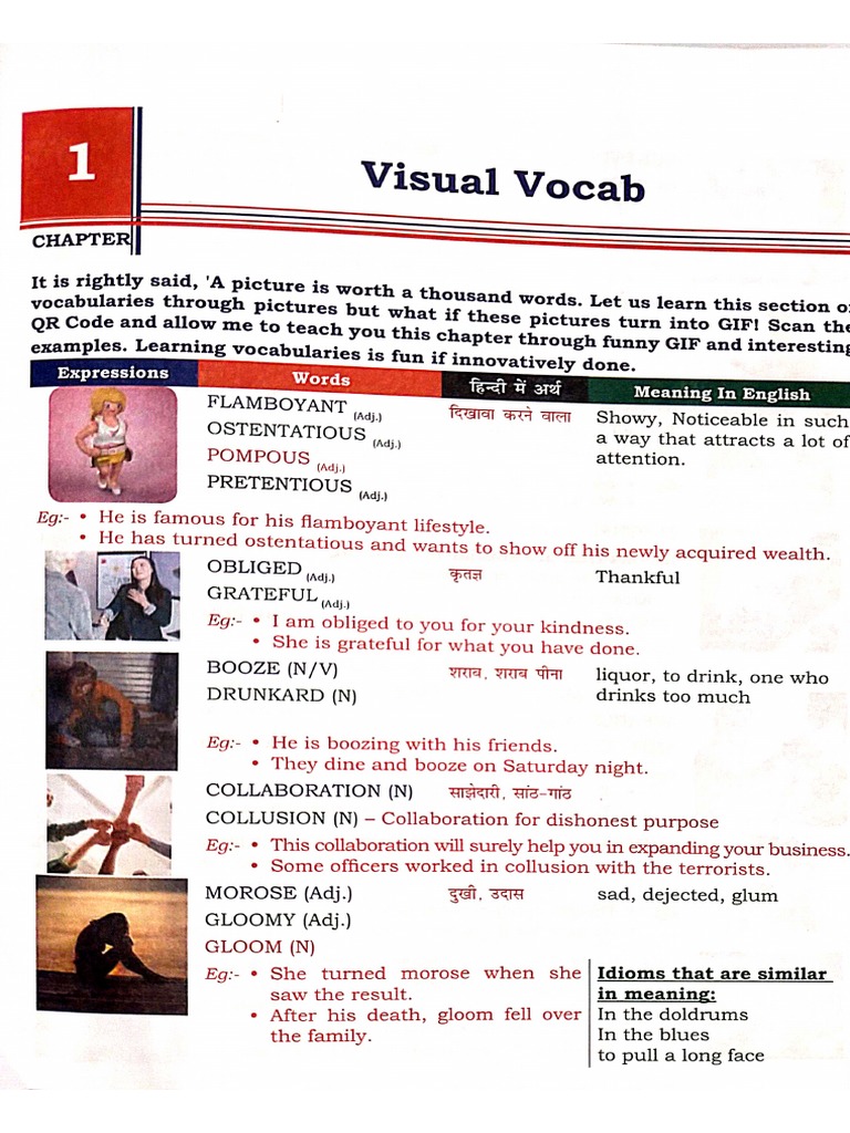 Visual Vocab by Neetu Mam Vocab Book | PDF