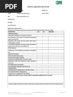 K019 - OHSE Builder Hoist Checklist | PDF | Equipment | Manufactured Goods