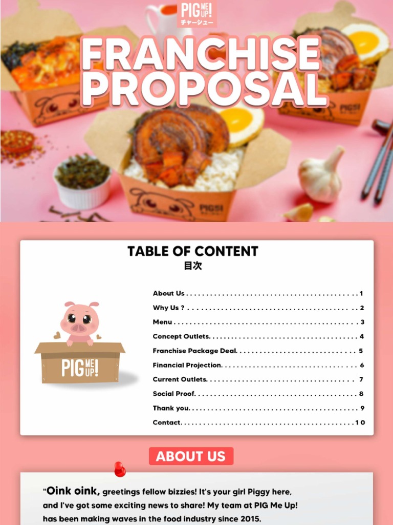 PIG ME UP! Proposal | PDF
