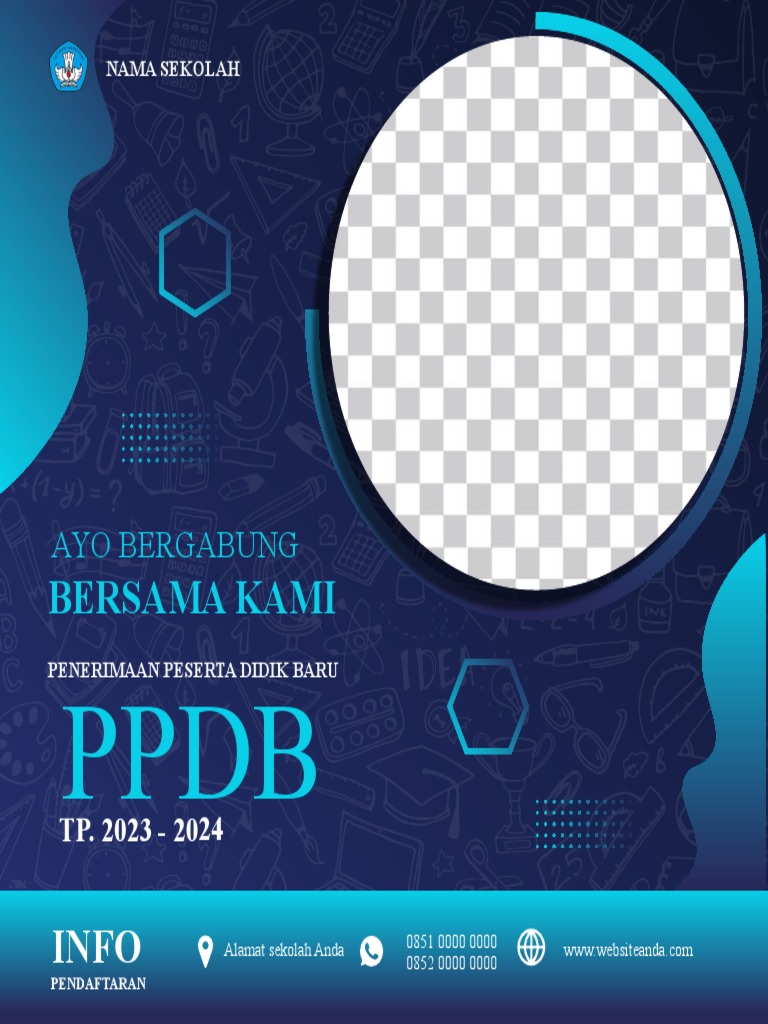 Modul 5 (10 Template Twibbon PPDB) | PDF