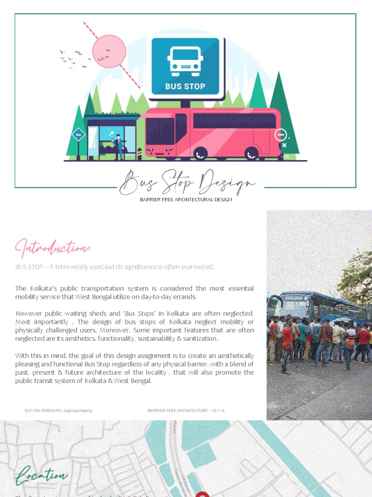 Bus Stop Design | PDF | Accessibility | Bus