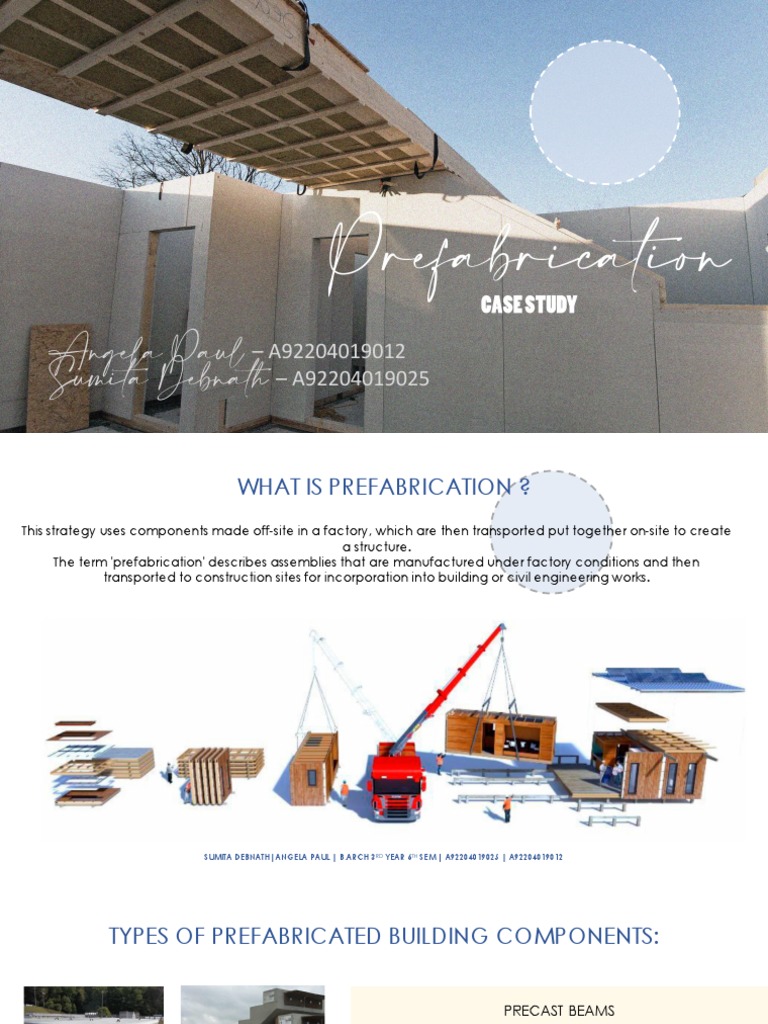Prefabrication in Construction: Pros & Cons | PDF | Precast Concrete | Concrete