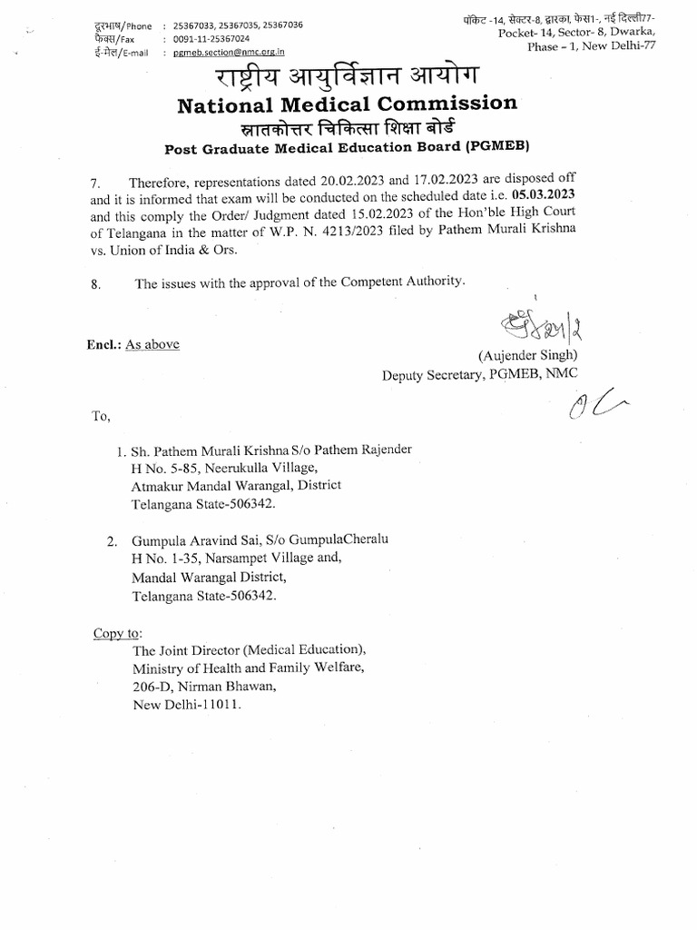 Speaking Order NMC-3 | PDF