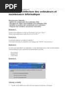 Cours Maintenance Informatique PDF | PDF