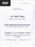 PWD BSR Rajasthan 2025-26 Rates | PDF | Construction Aggregate | Gravel