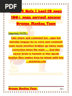 Quiz CS504 From 22-30 | PDF | Class (Computer Programming) | Object Oriented Programming