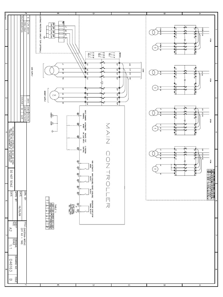 CTI Electrical Diagram D46163B | PDF