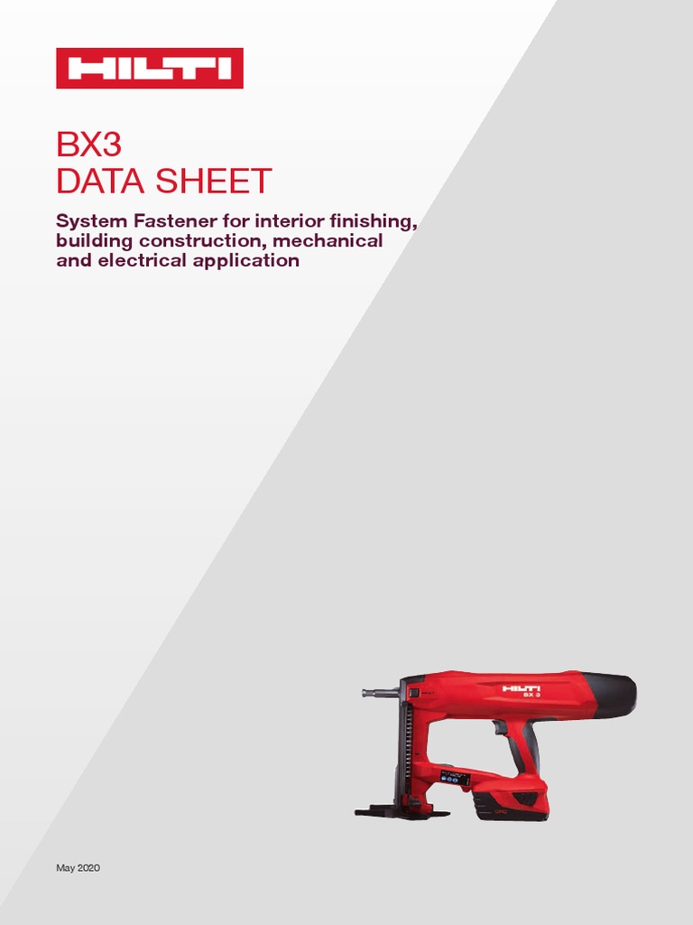 BX 3 Data Sheet Technical Information ASSET DOC 8281172 | PDF ...