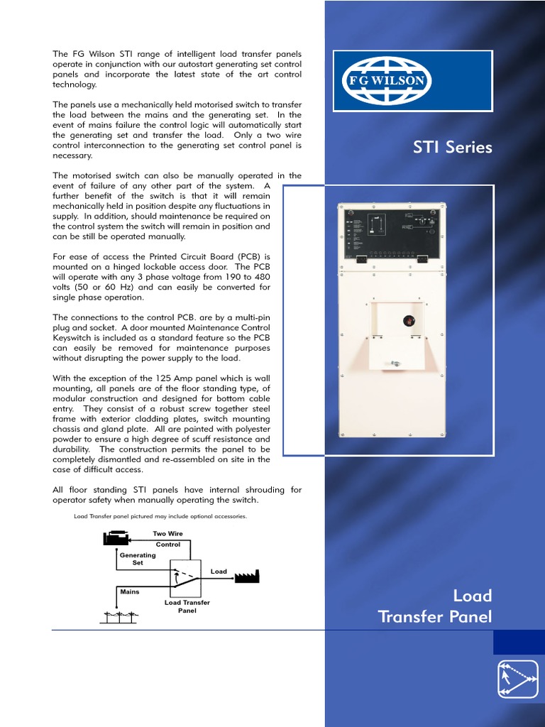 Sti Panel (GB) (2004) | Download Free PDF | Mains Electricity | Switch