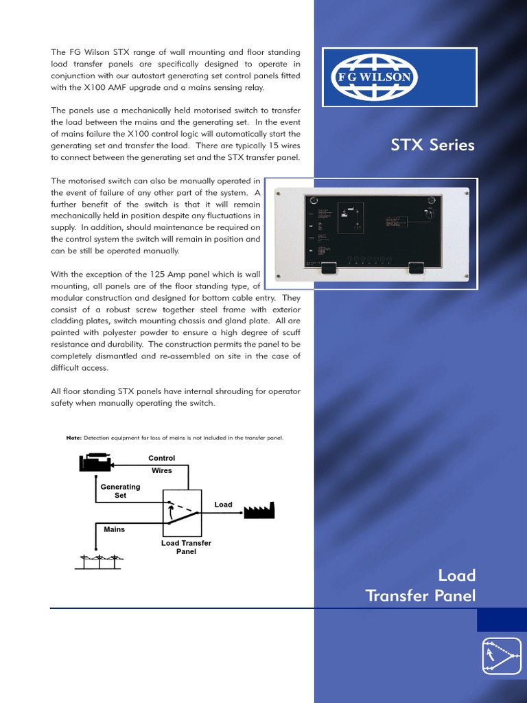 STX Panel (GB) (2002) | Download Free PDF | Mains Electricity | Switch