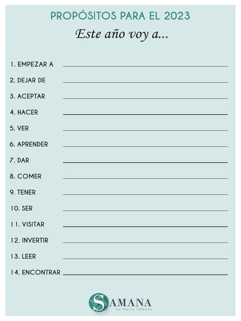 Descargable Propositos | PDF