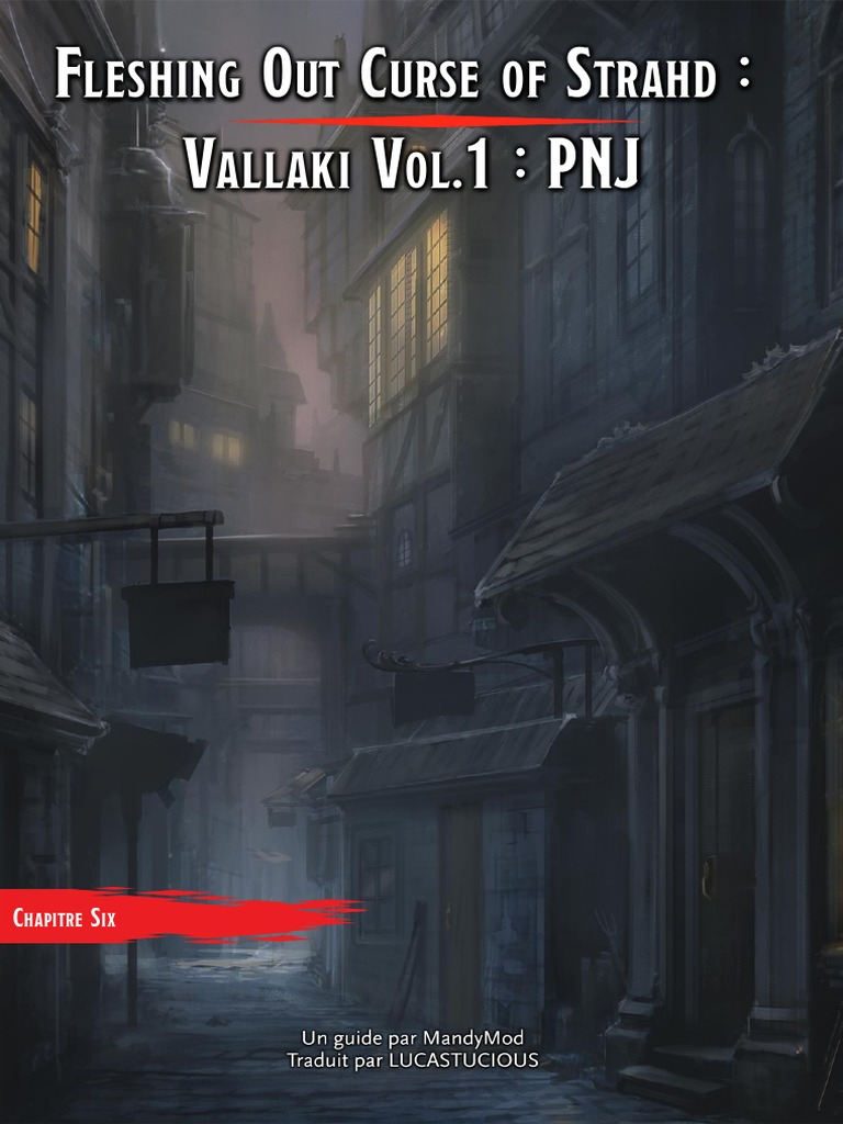 Fleshing Out Curse of Strahd - FR - Ch.6 Vallaki - PNJ | PDF | Viol ...