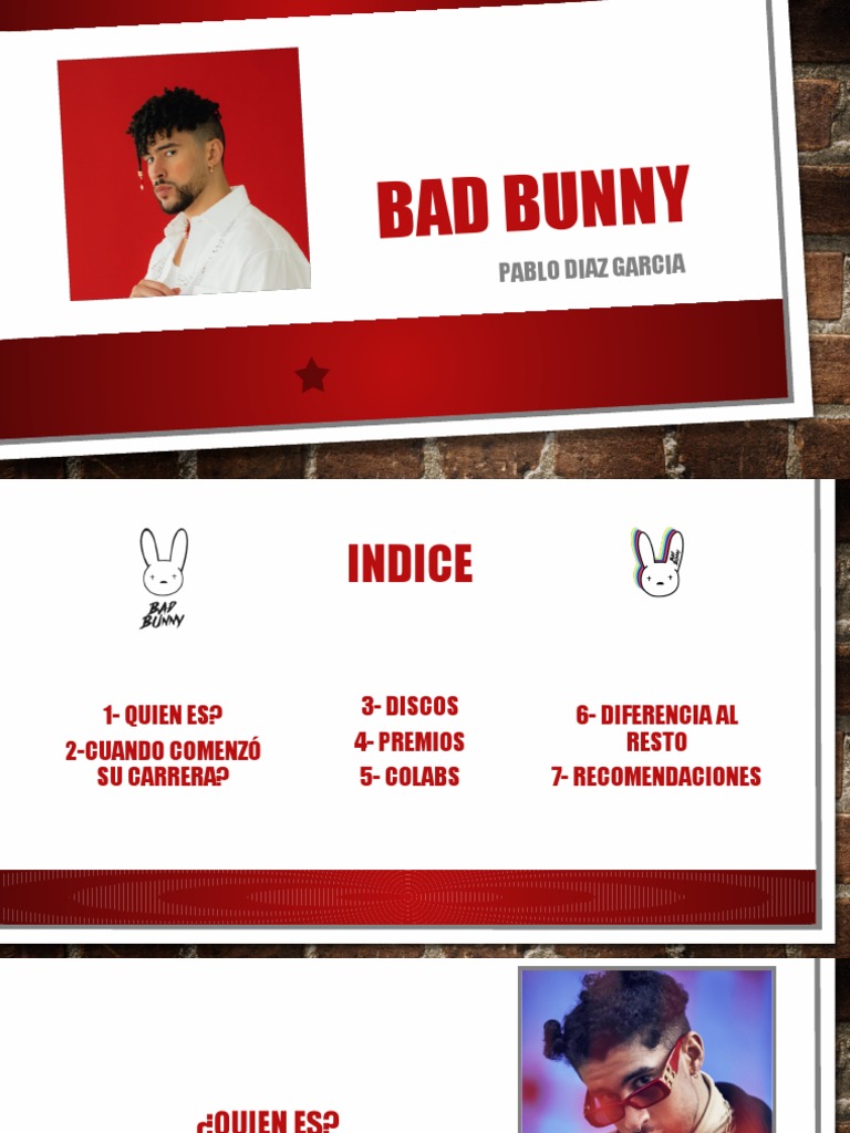 Bad Bunny | PDF | Musica Popular | Industria de la música