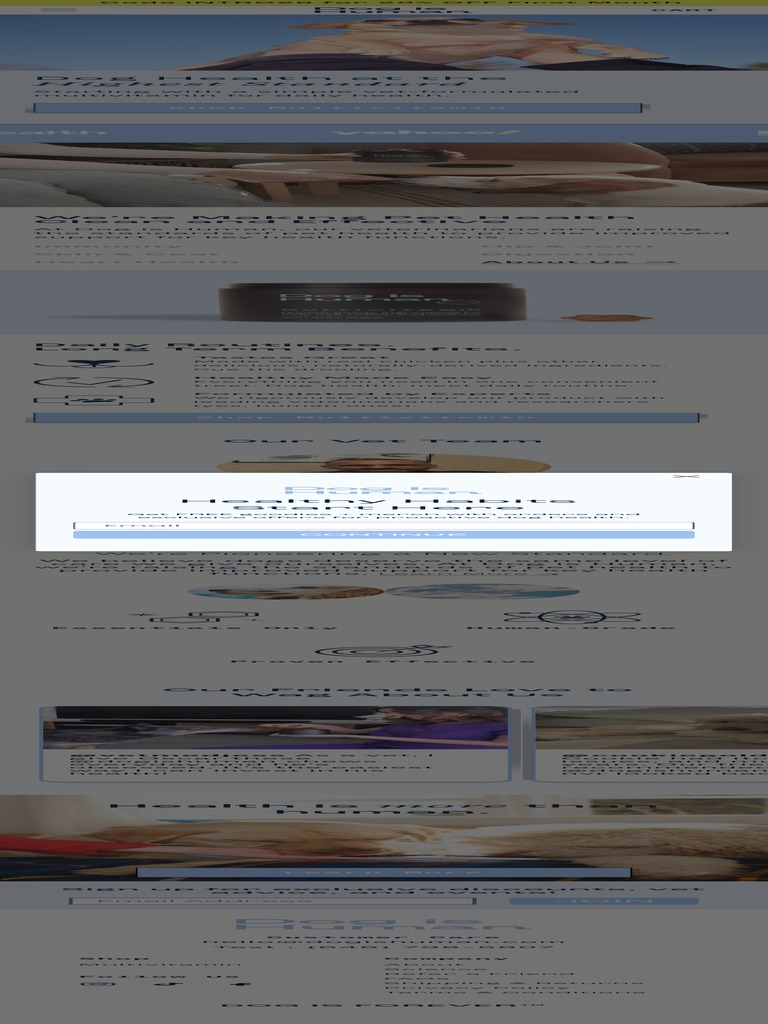 Dog Is Human - Human-Grade Pet Health | PDF | Health Care | Animal Welfare