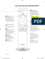 Samsung Smart Remote User Guide | PDF | Television | Software