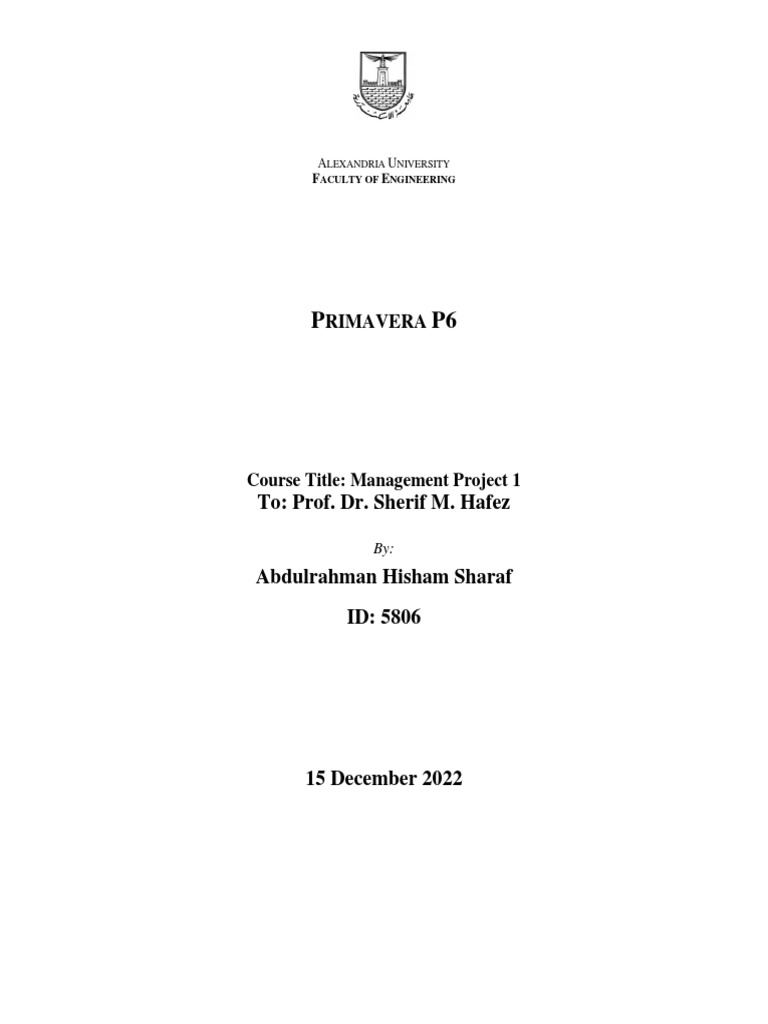 Primavera | PDF | Computing | Software