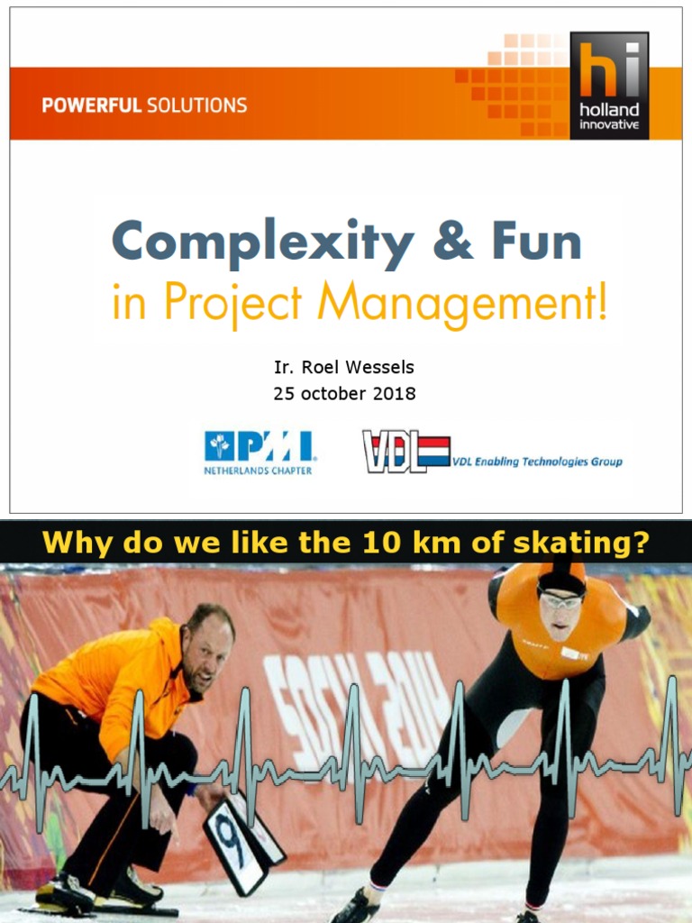 VDL - PMI - Complexity and Fun in Project Management - Roel Wessels ...