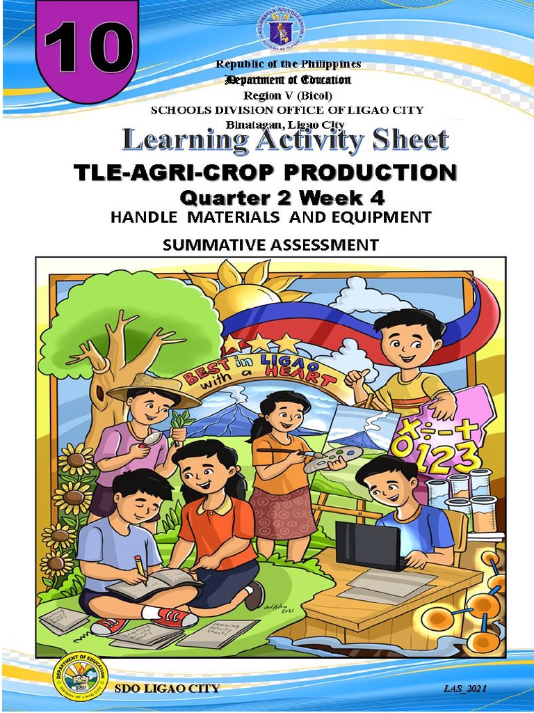 Grade 10 TLE Summative Assessment Guide | PDF | Personal Protective Equipment | Hazards