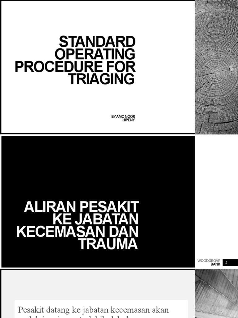 Standard Operating Procedure For Triaging | PDF