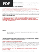 70th Bday Program Script | PDF | Birthdays