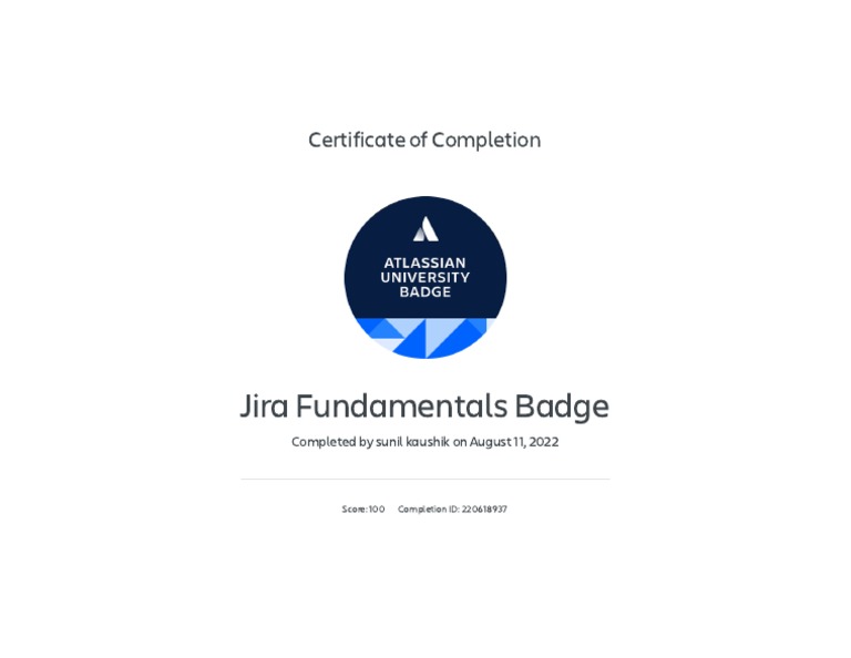 Jira Fundamentals Badge | PDF