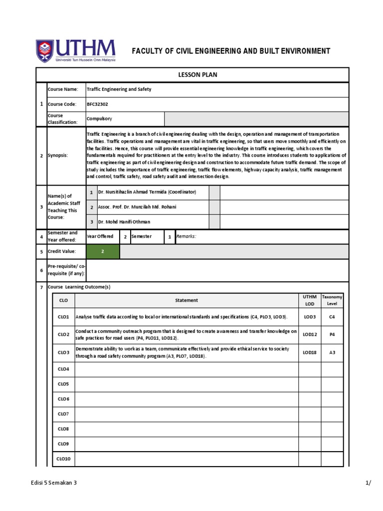 Rpp04edisi5semakan3 Bfc32302 Semi2022 2023 Kja Signed | PDF ...