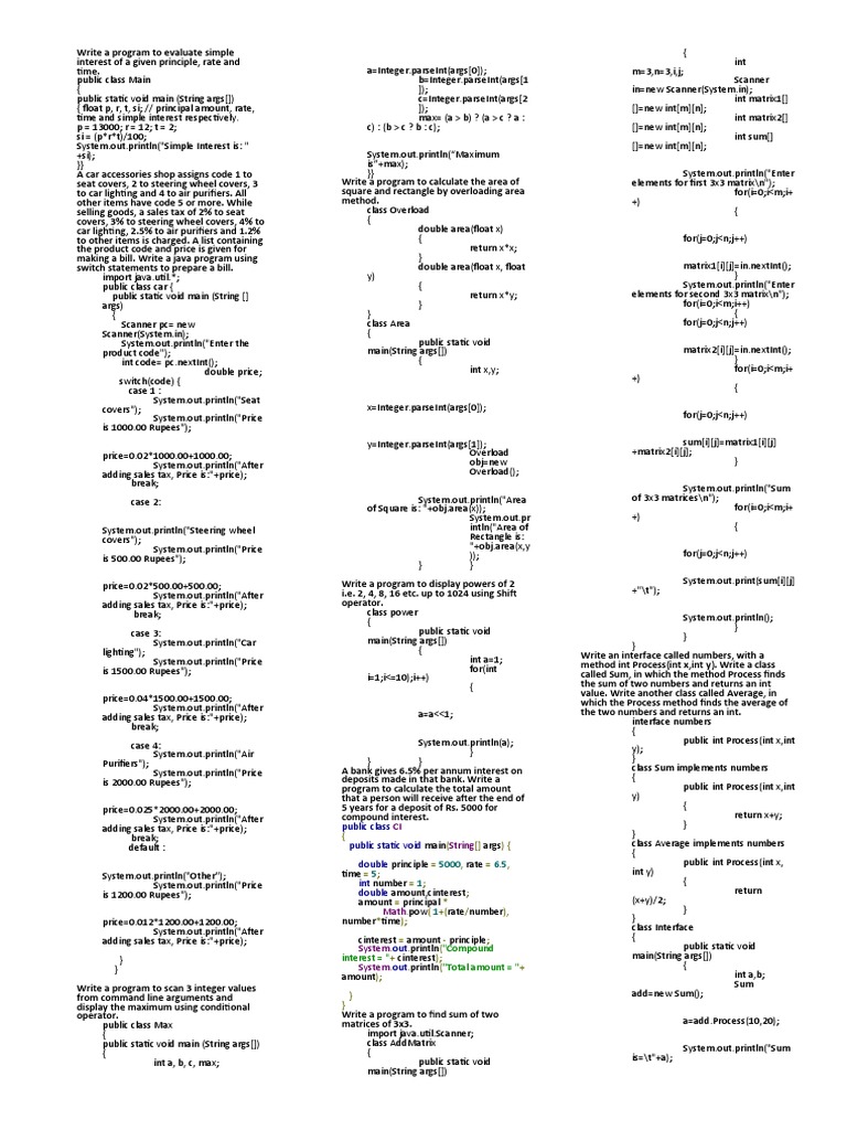 Java Micro | PDF | Computer Programming | Computer Engineering Java Micro | PDF | Computer Programming | Computer Engineering