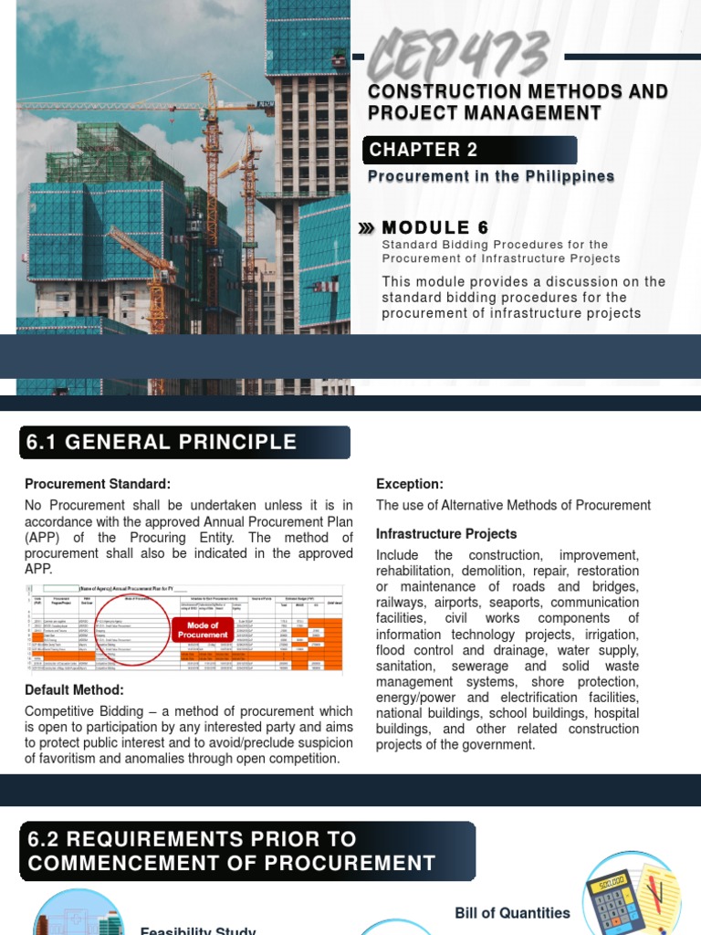 Standard Bidding Procedures for Infrastructure | PDF | Procurement ...
