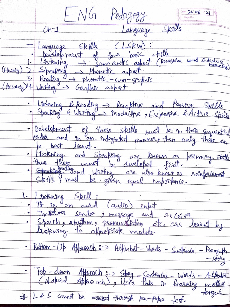 English Pedagogy | PDF