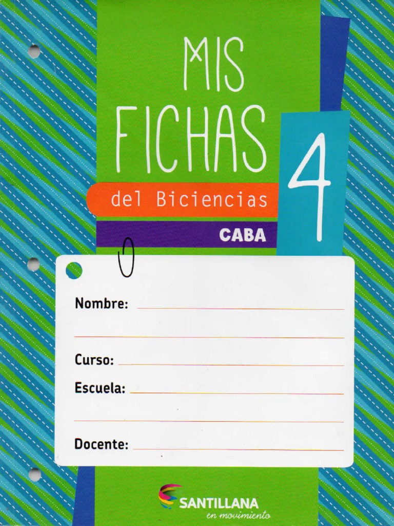Mis Fichas Biciencias 4 | PDF