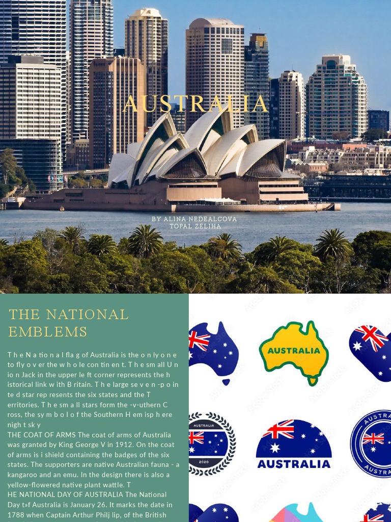 Overview of Australia: Geography, Symbols, and History | PDF ...