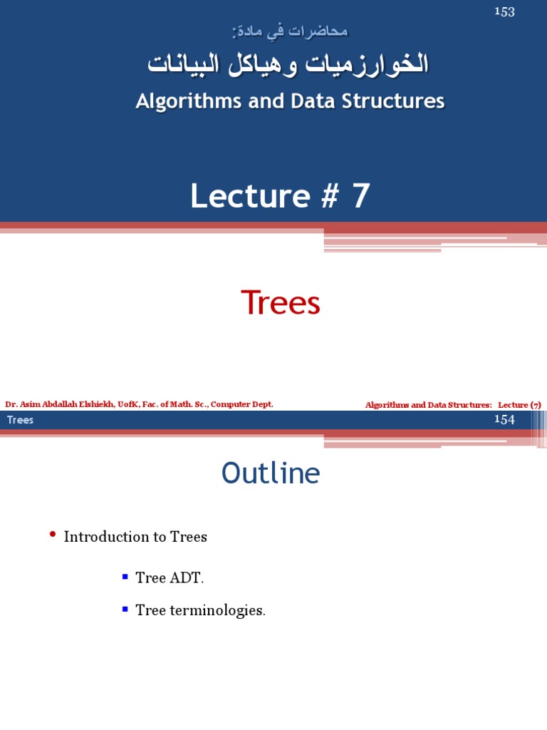 Lecture 7 (Trees) | PDF | Information Retrieval | Data Management