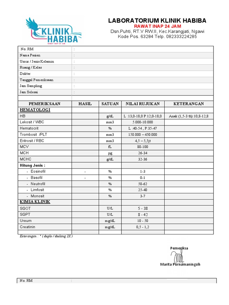 Blanko Hasil DL Kimia Ul 2023 | PDF | Sains & Matematika