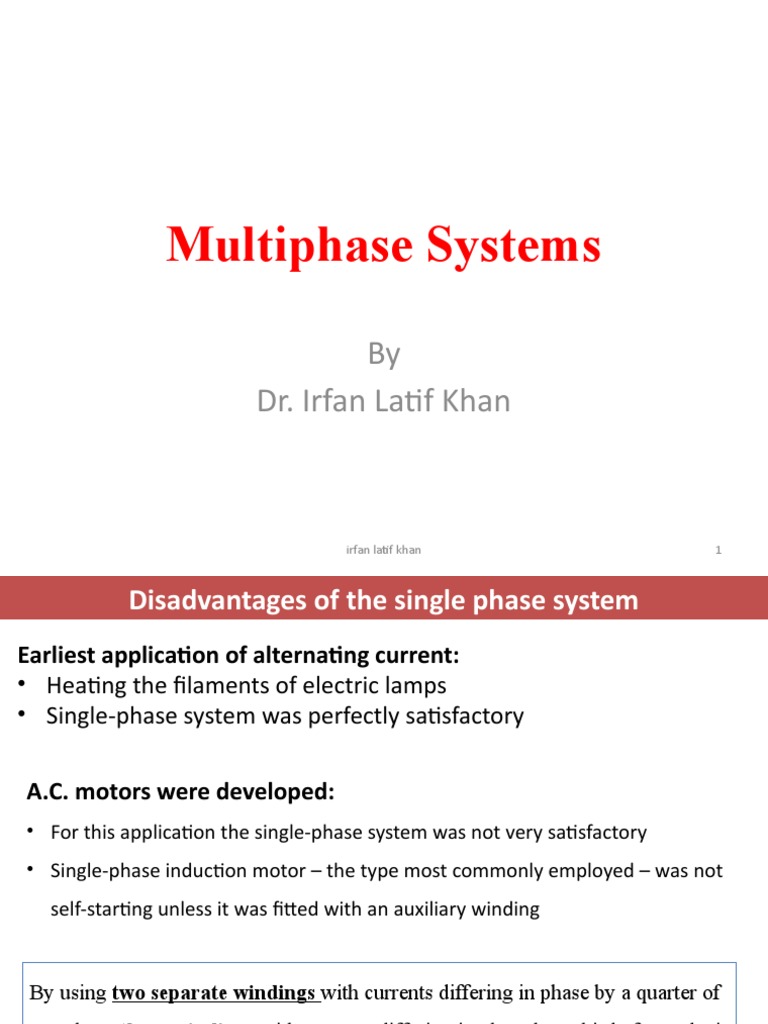 An Overview Of Multiphase Systems Exploring The Advantages Of Three