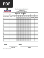 Muster Roll PDF | PDF